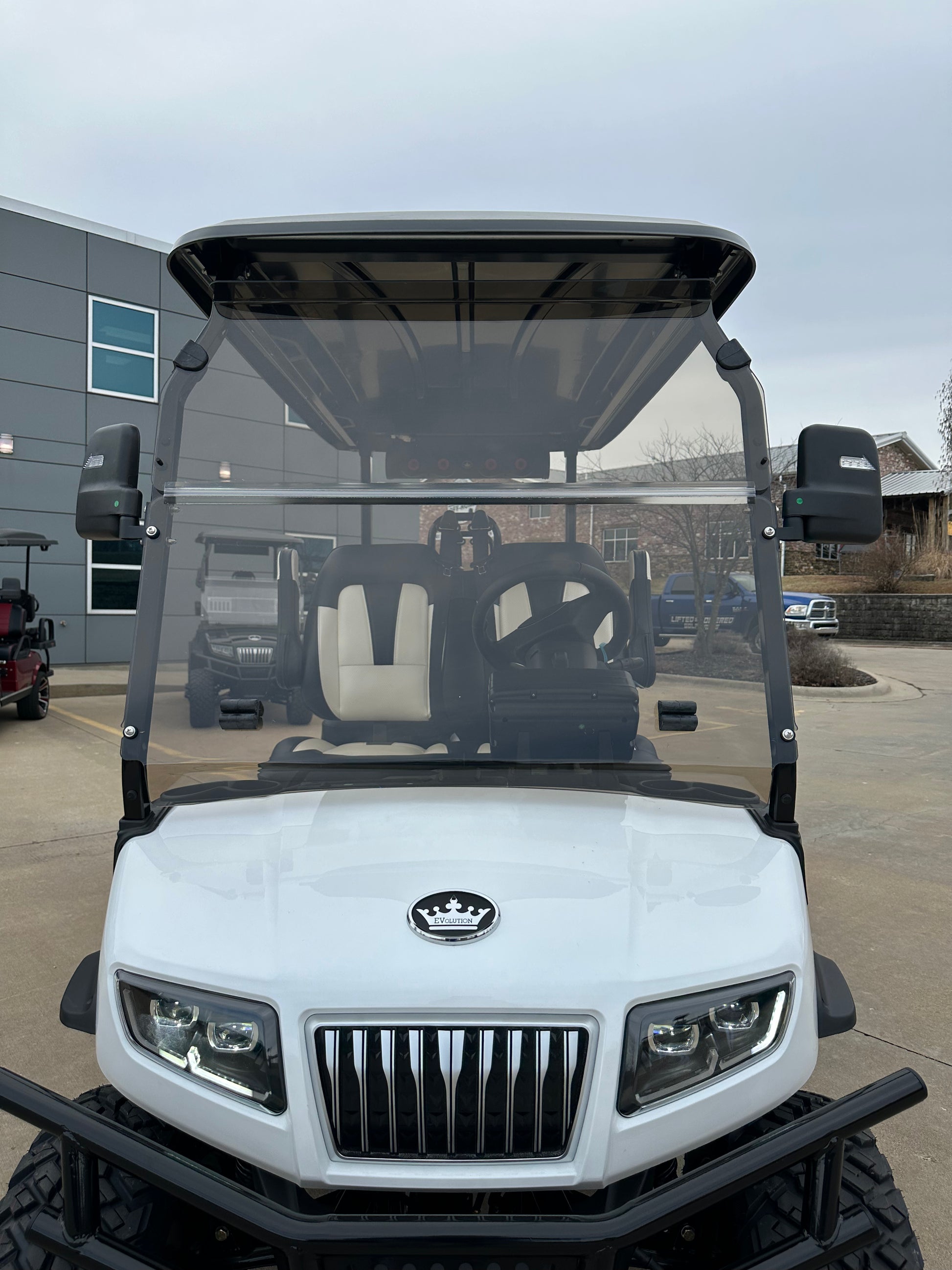 Evolution EV D5 Golf Cart Tinted Windshield – GolfCartPartz