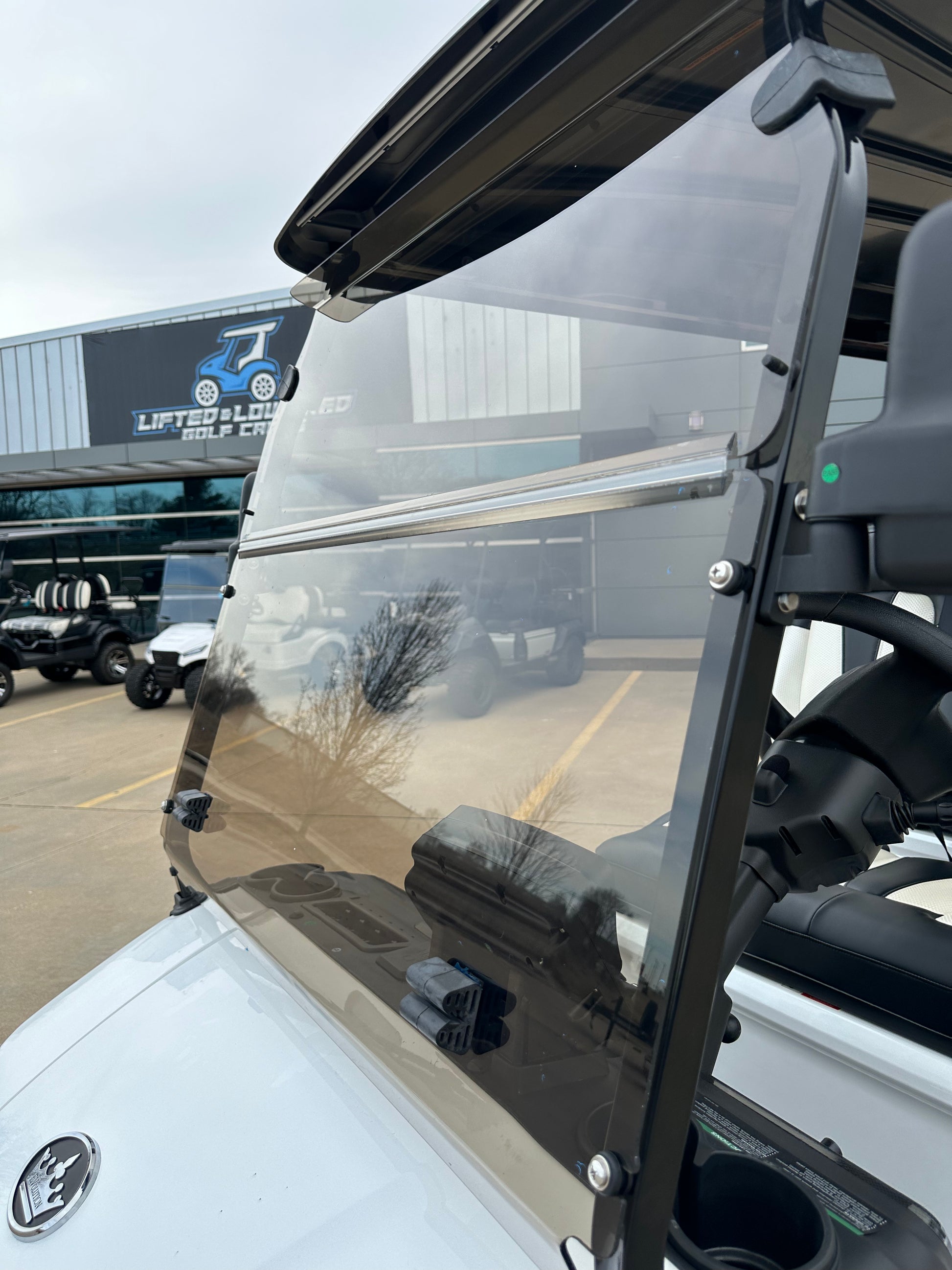 Evolution EV D5 Golf Cart Tinted Windshield – GolfCartPartz